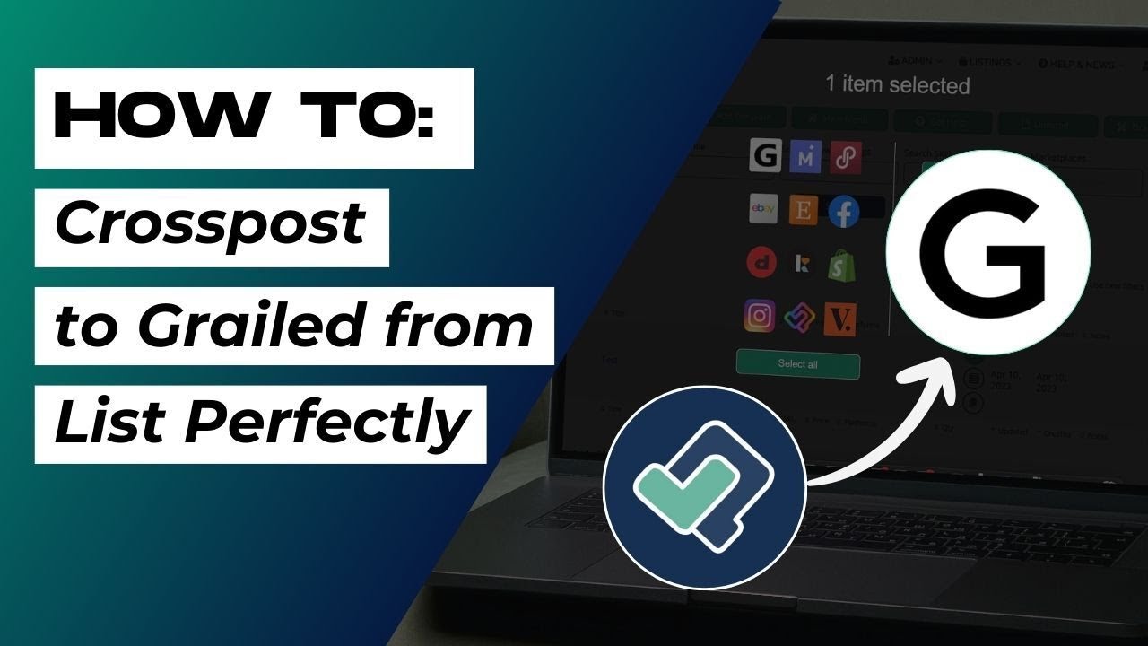 How to Crosslist to Grailed From List Perfectly - YouTube