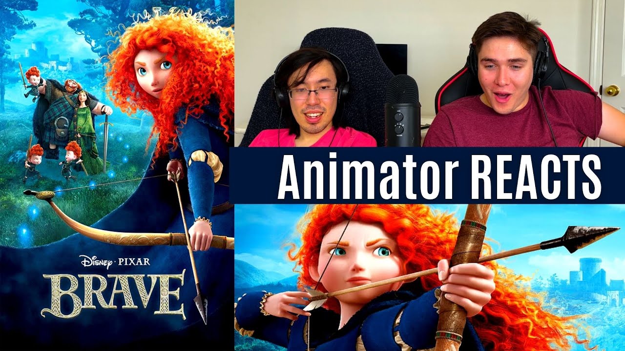 REACTING to *Brave* THIS IS OUR FAVORITE!! (First Time Watching ...