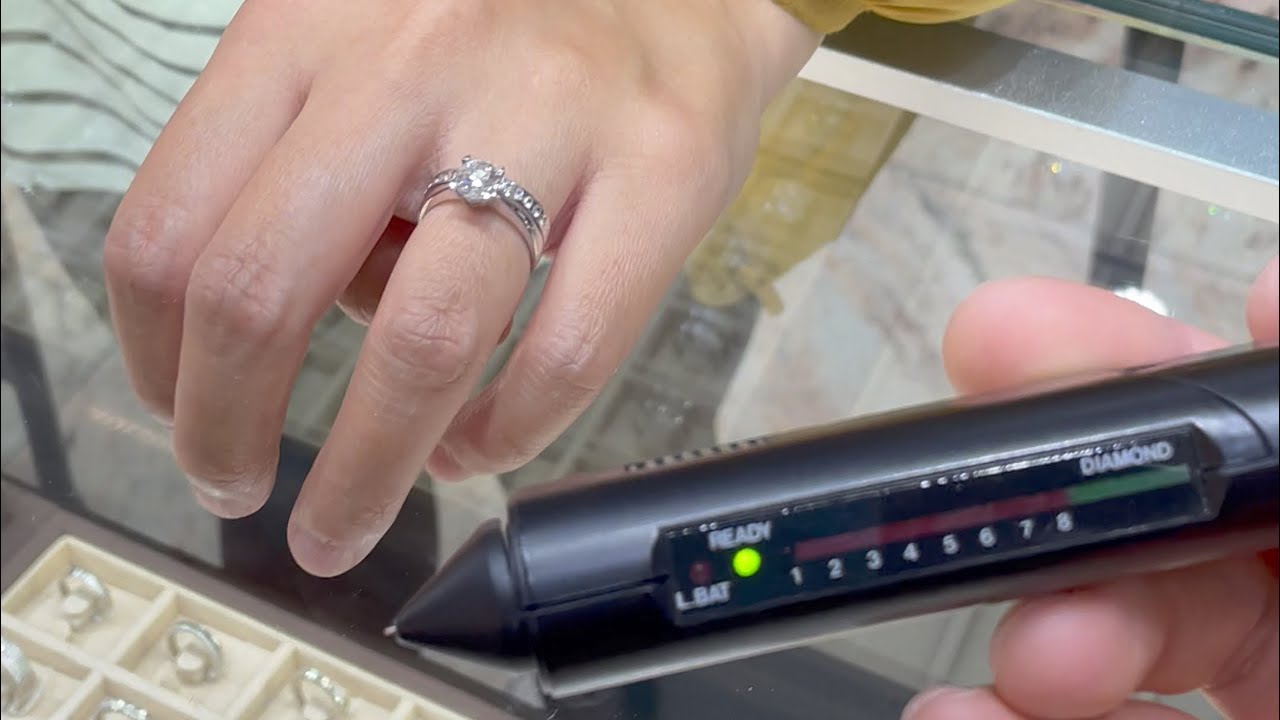 Testing Customer’s Engagement Ring (Part 2) - YouTube