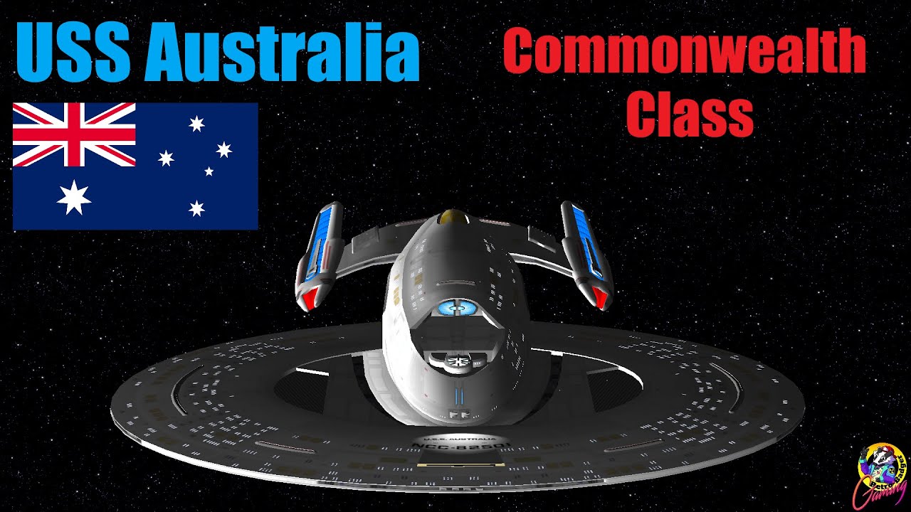 USS Australia (Commonwealth Class) VS Enterprise F - Star Trek Starship ...