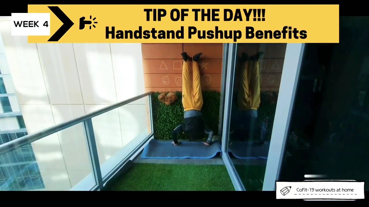 Handstand push up benefit - YouTube