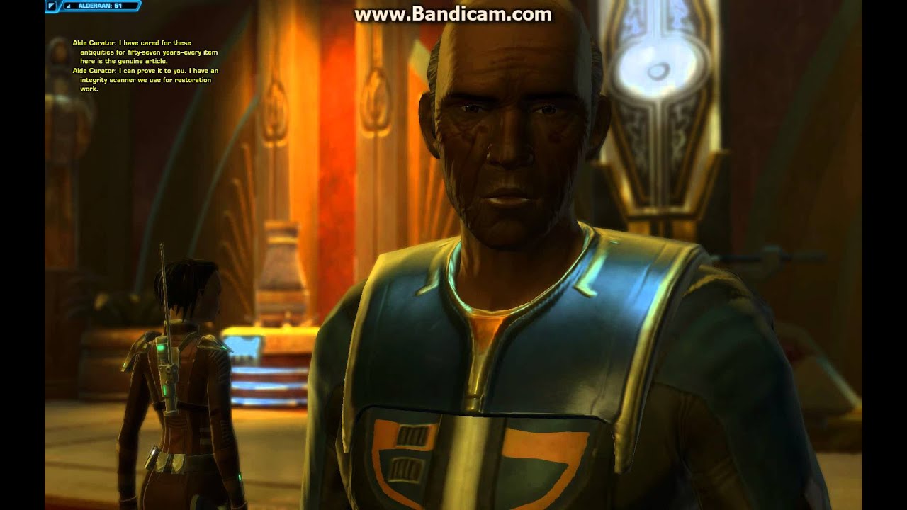 Swtor Bounty Hunter Museum Alderaan Youtube