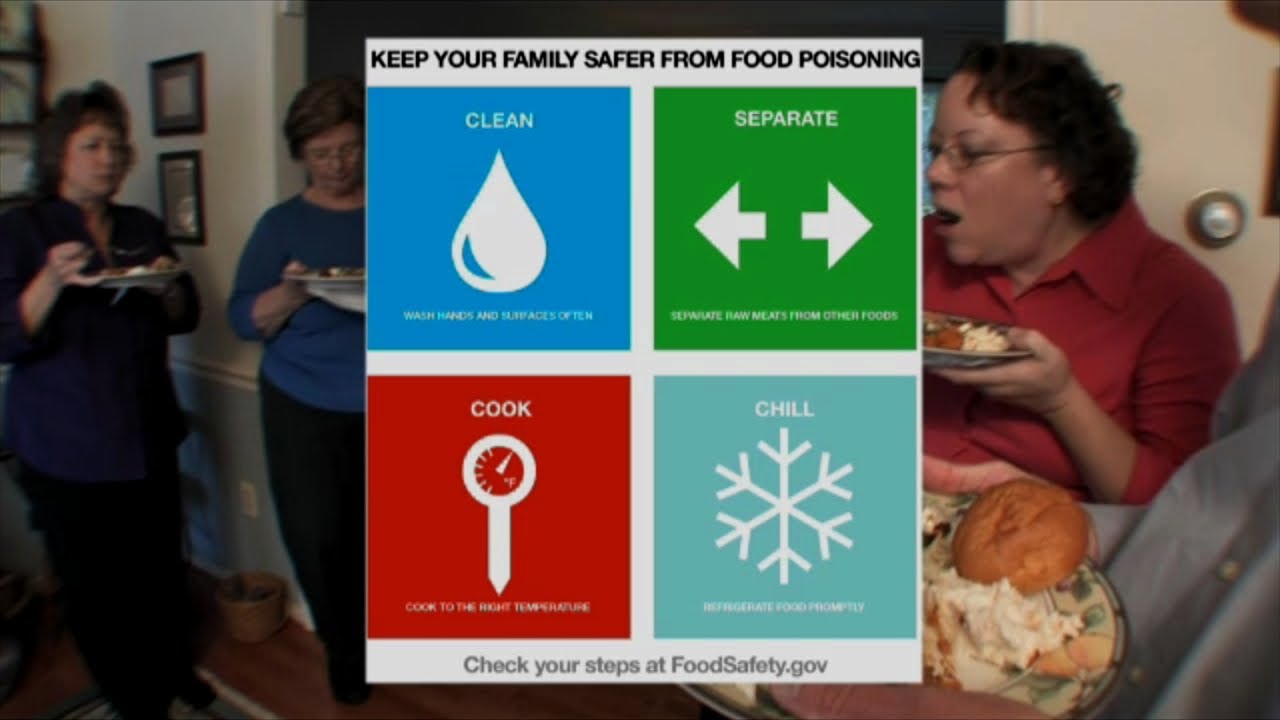 USDA Food Safety Tips For Holiday Buffets - YouTube