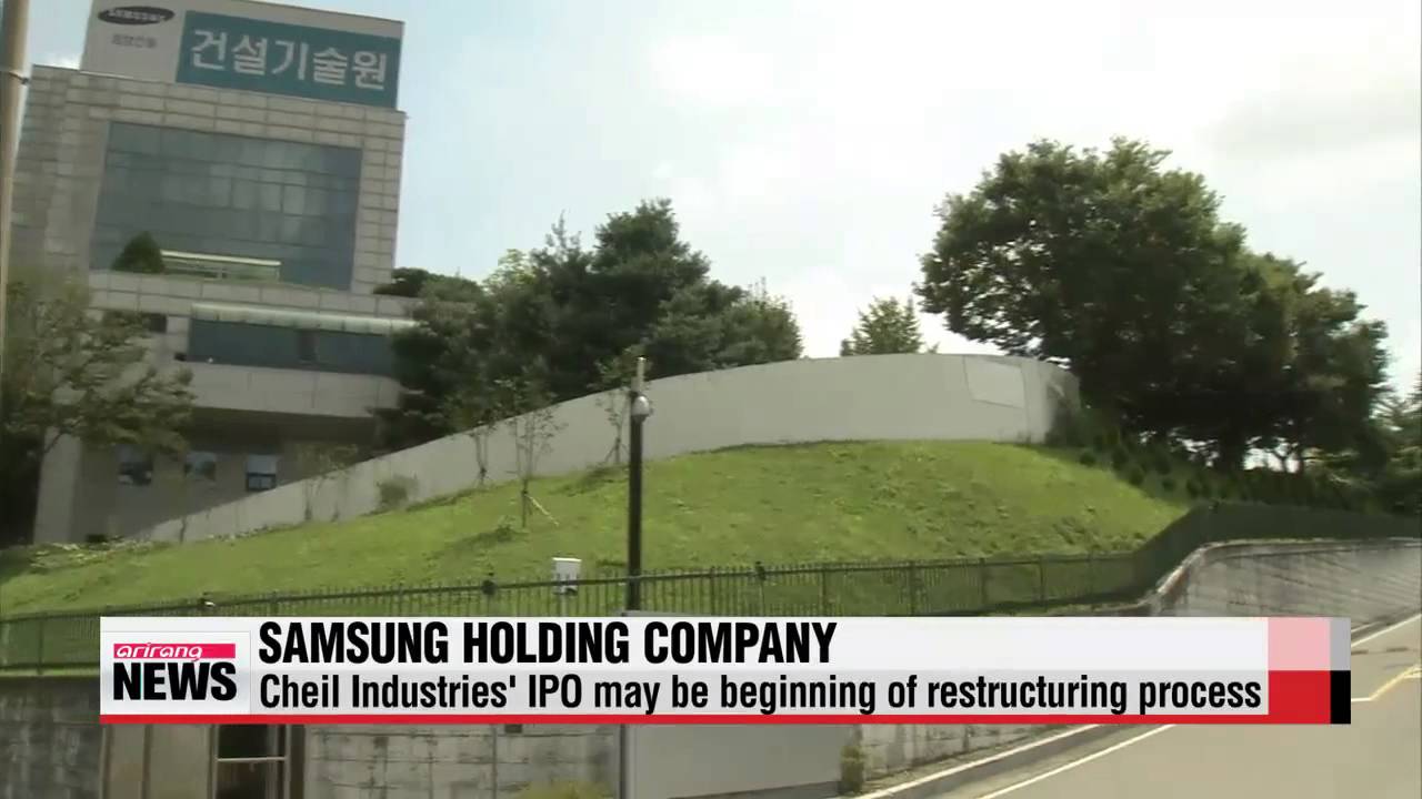 Listing of Cheil Industries may signal beginning of Samsung holding ...
