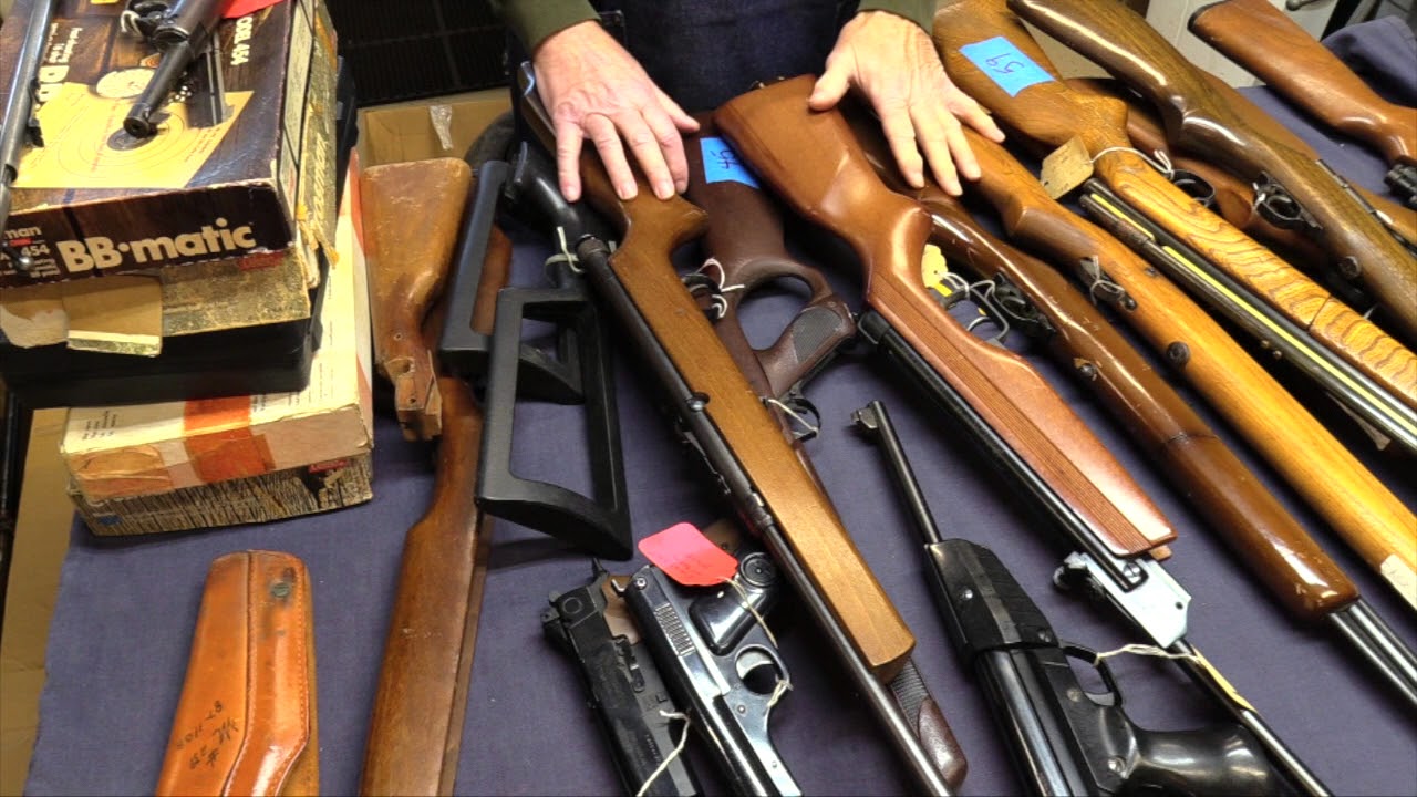 Northwest Airguns Buys an Airgun Collection!!! Part VIII show n parts ...