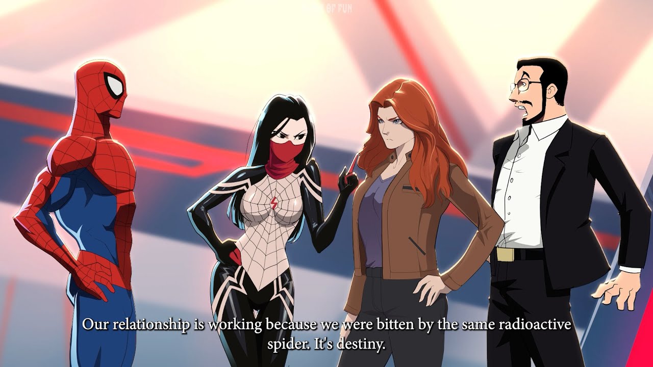 Spiderman Peter 616 and Slik and Spider Society React to Paul and Marry ...