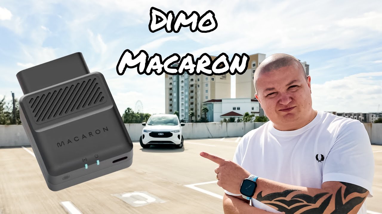 Unlock The Potential of your Car with The DIMO Macaron! - YouTube