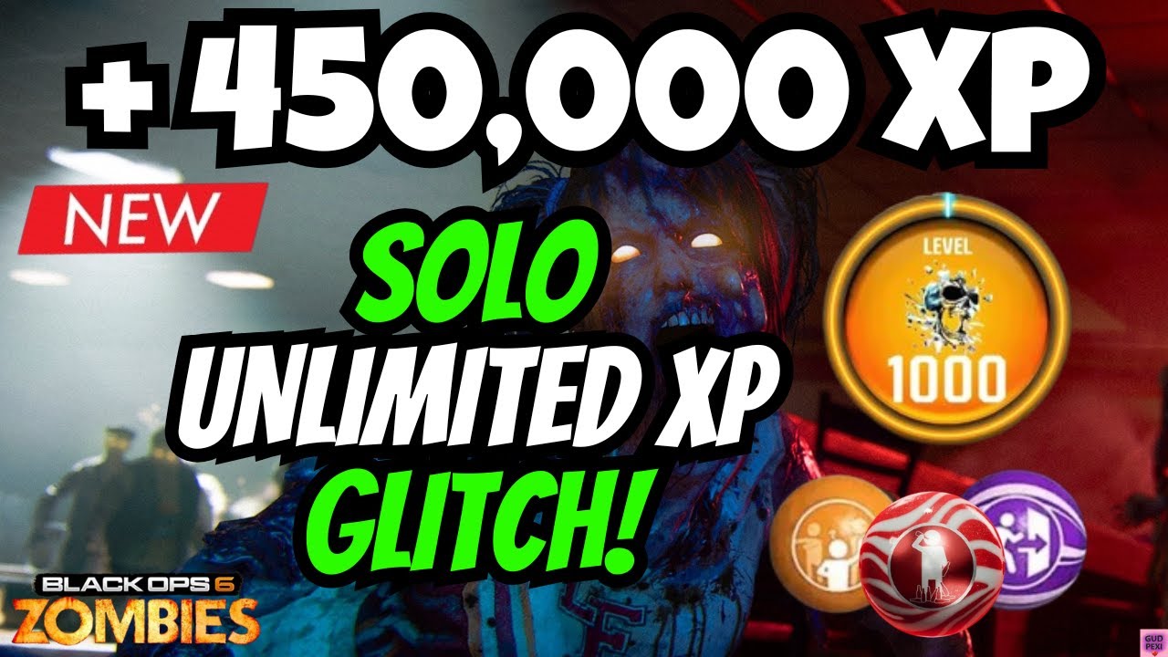 BO6 GLITCH - NEW SOLO PRESTIGE MASTER GLITCH (NEW SOLO AFK UNLIMITED XP GLITCH) BO6 ZOMBIES ...
