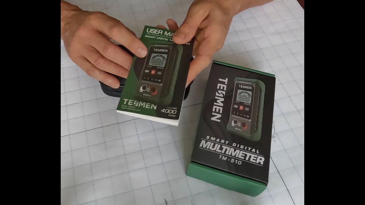 001 - Revue multimètre Tesmen TM 510 - YouTube