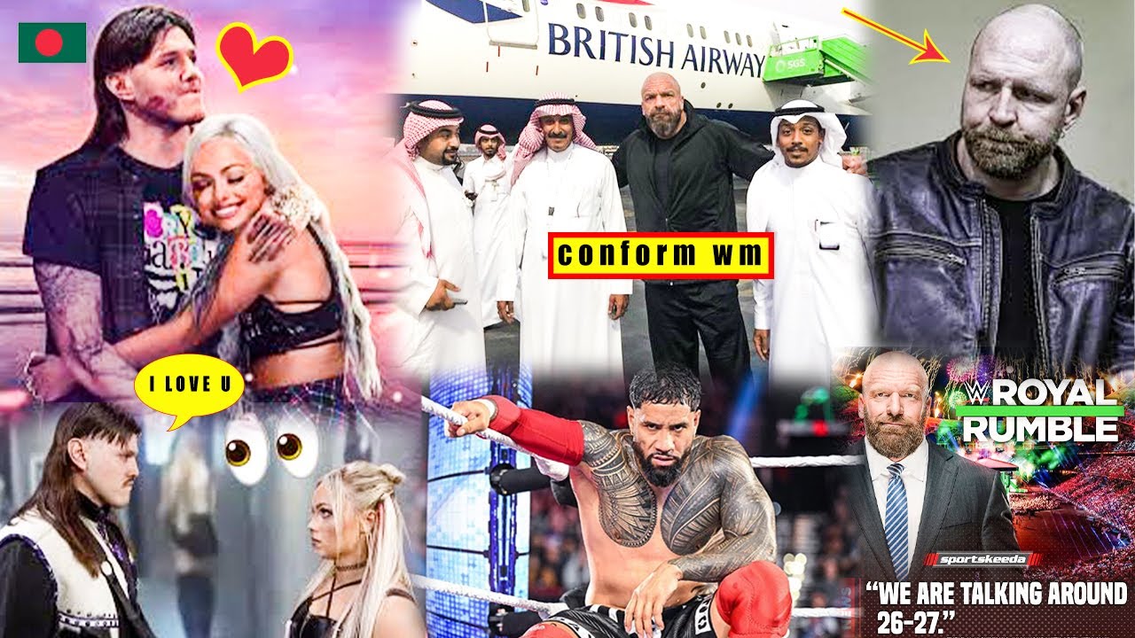 নতুন প্রেম liv morgan dominikmysterio,সৌদি আরবে wrestlemania,dean ...