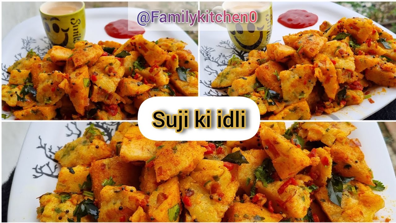 SUJI KI IDLI | FAMILY KITCHEN | #sujikiidli Morning breakfast - YouTube