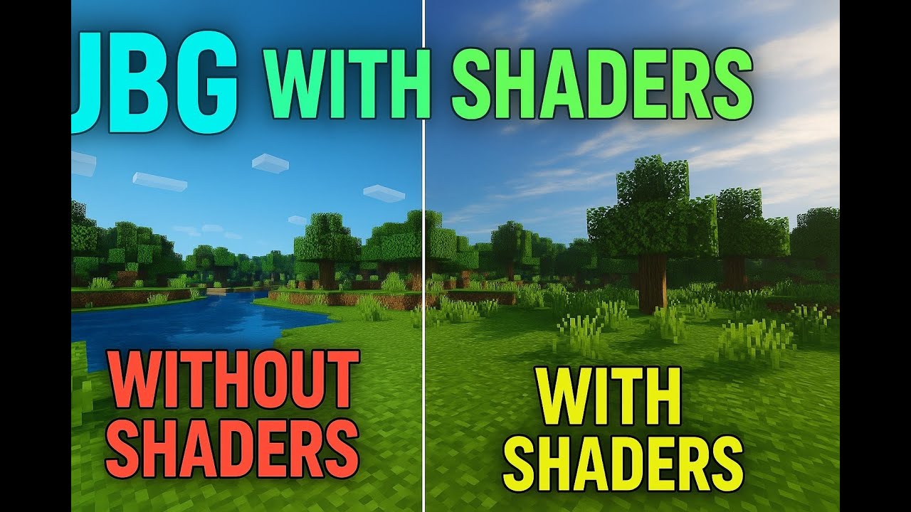 UBG | With & Without Shaders | Minecraft India Server - YouTube