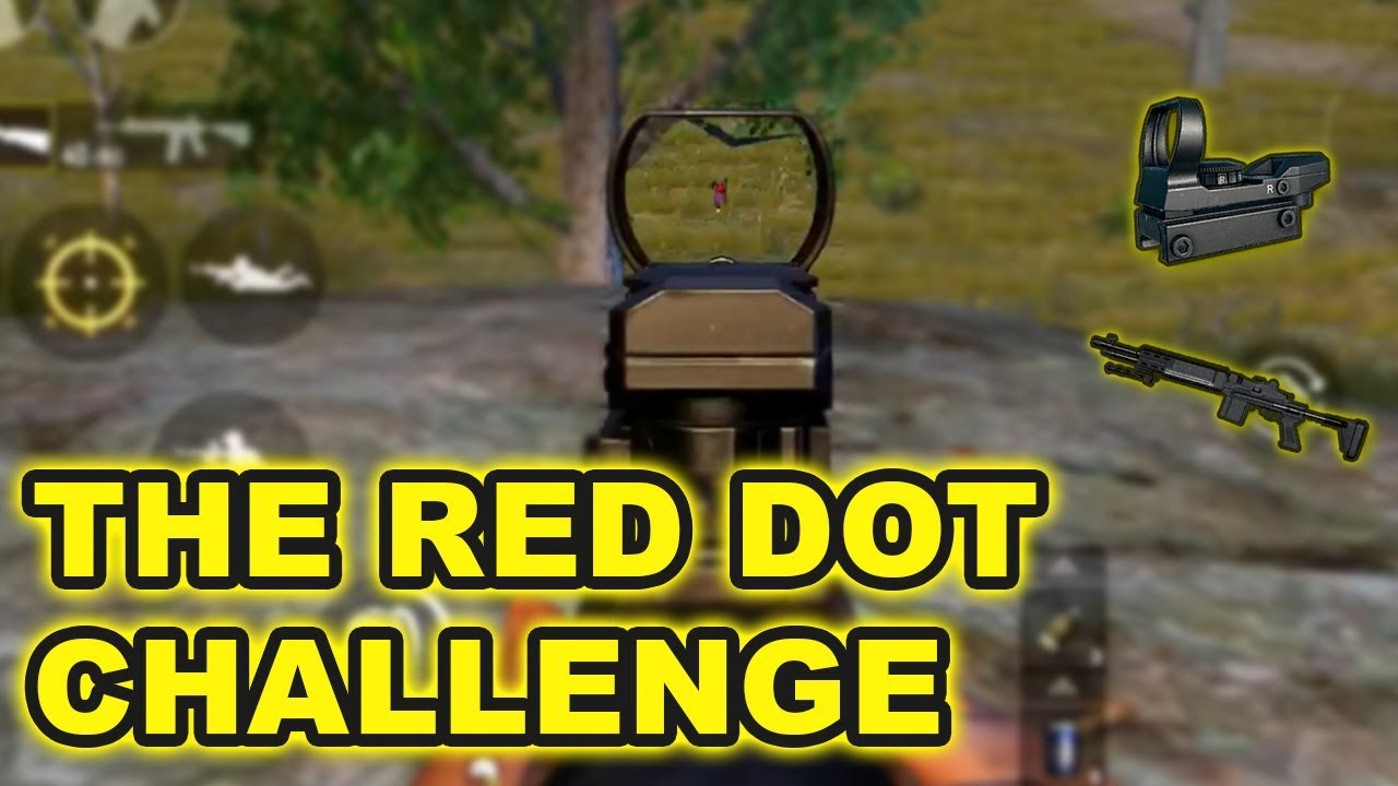 Red dot challenge | PUBG-Mobile - YouTube