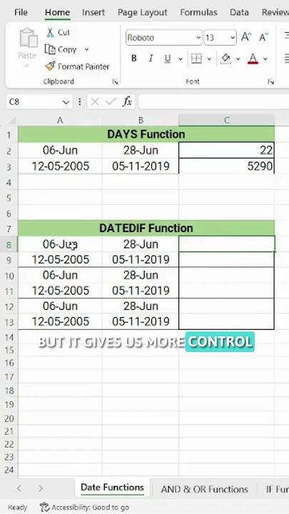 12 Date Functions Full Ms Excel Course Basics To Advanced Dataengine Dataanalytics