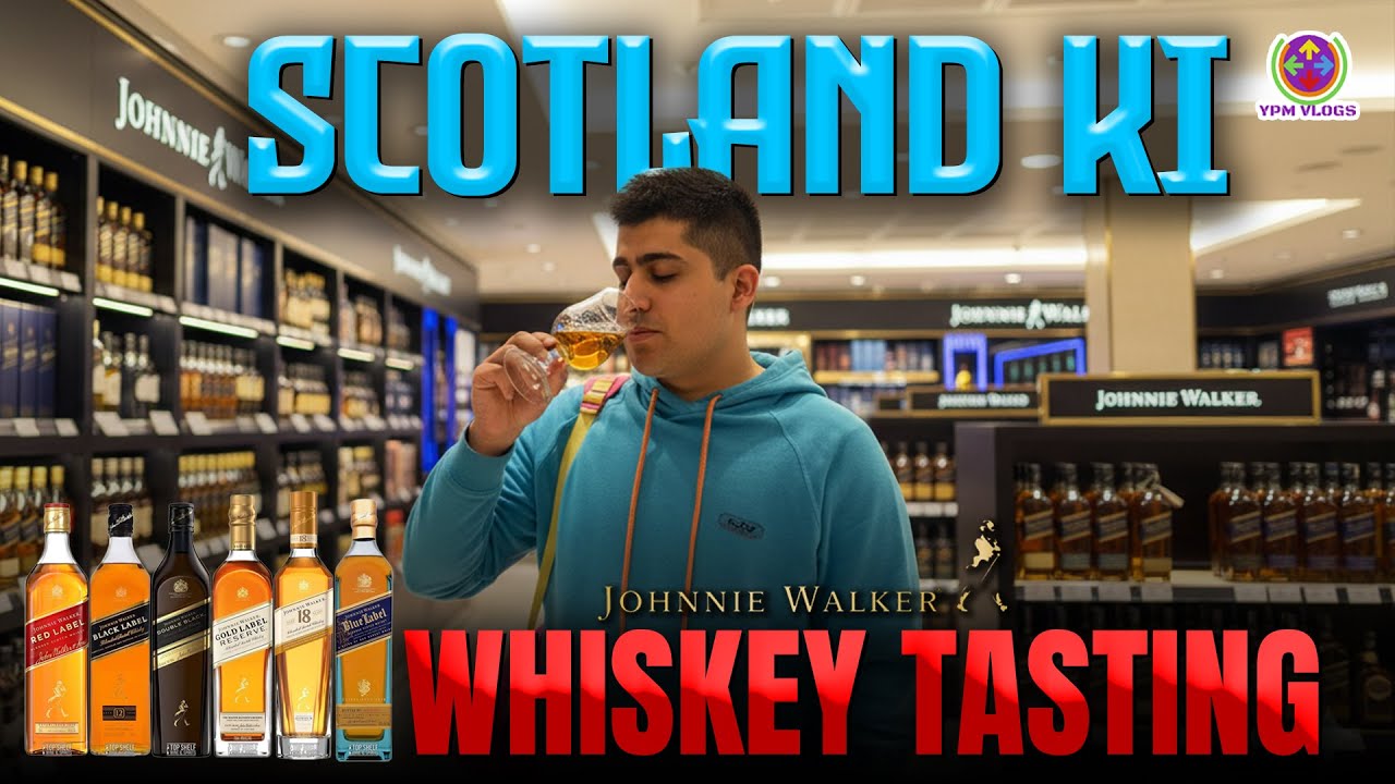 SCOTLAND KI MOST FAMOUS WHISKEY TASTING - WELCOME to EDINBURGH !! 😍😍😍 ...