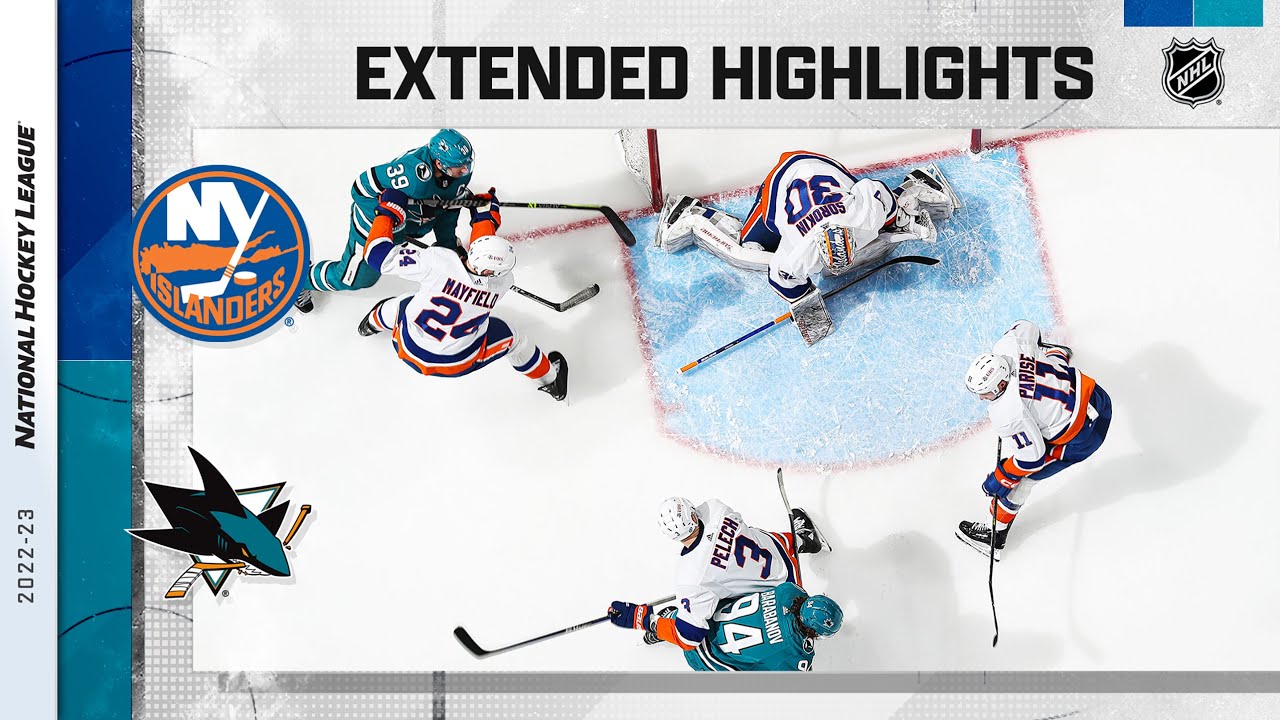 New York Islanders vs. San Jose Sharks Mar 18, 2023 HIGHLIGHTS - YouTube