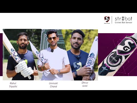 SG I Str8bat launches Smart Willow Cricket Bat. - YouTube