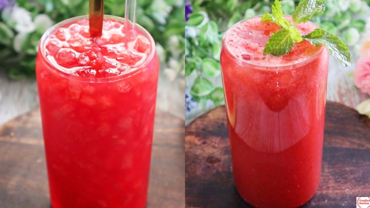 Top 2 Watermelon Juice, Summer Special Drink | Refreshing Watermelon Juice Recipe|Quick Juice ...