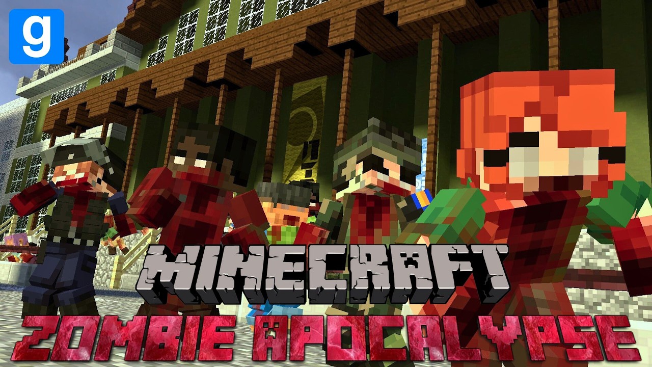 Garry's Mod NPC Wars - Minecraft Zombie Apocalypse - YouTube