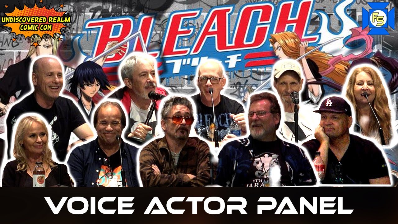 BLEACH Voice Actor Panel – Undiscovered Realm Comic Con 2025 - YouTube