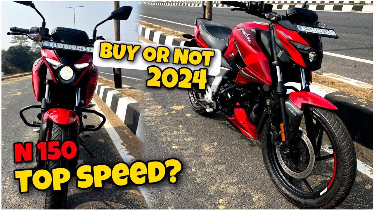Pulsar n 150 Full Review | Top Speed ? | N150 top speed video | Rider ...