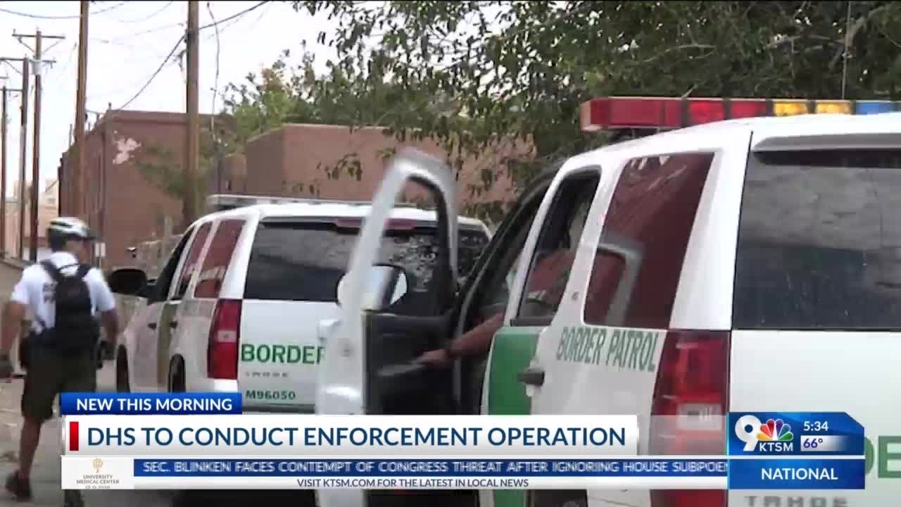 CBP to conduct ‘targeted enforcement’ operation in El Paso - YouTube