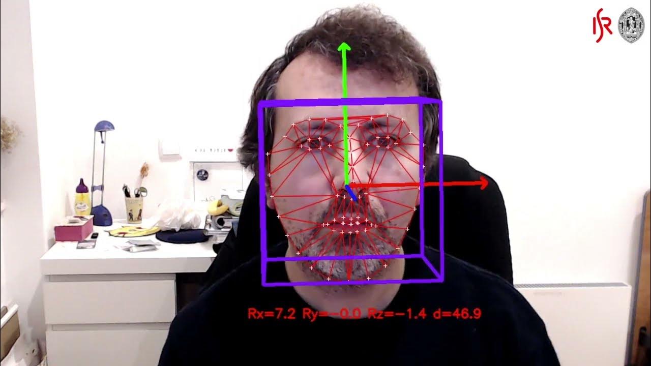 3D Head Pose Estimation - YouTube
