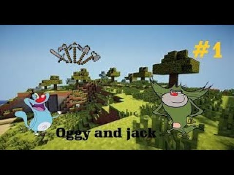 OGGY AND JACK MADE TOOLS IN MINECRAFT EP-1 - YouTube