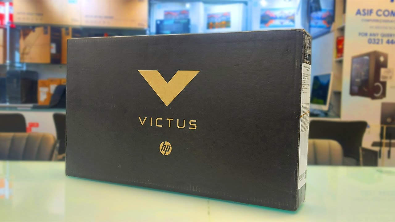 hp victus 15 core i5 12th gen unboxing in pakistan - YouTube