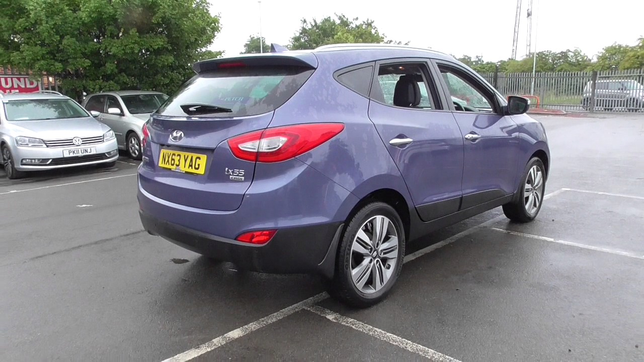 Hyundai IX35 1.7 CRDi Blue Drive Premium 5dr [Leather] 2WD U40583 - YouTube