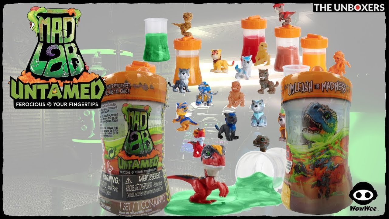Untamed Mad Lab Minis the Hybrid Creatures you Extract From Slime, Sand ...