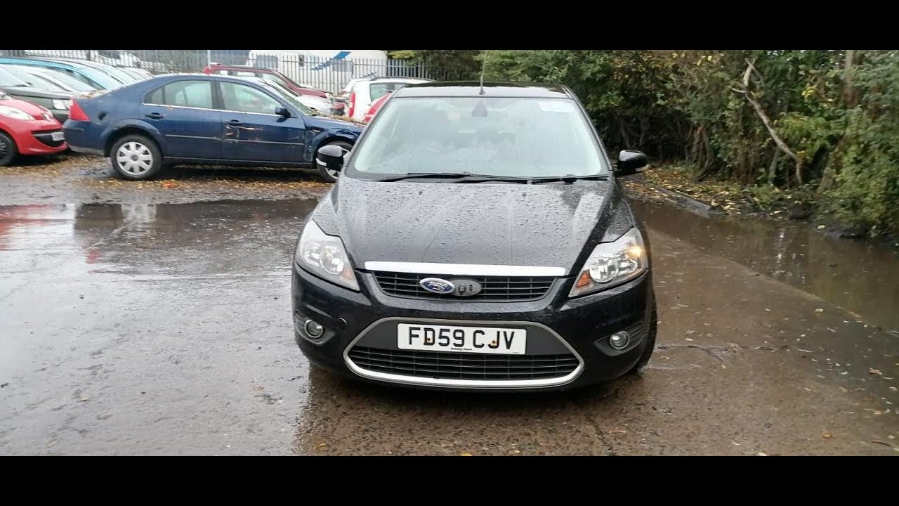 K4124 - engine test Ford Focus 2 facelift 1.6i / HWDA / 5sp.man - YouTube