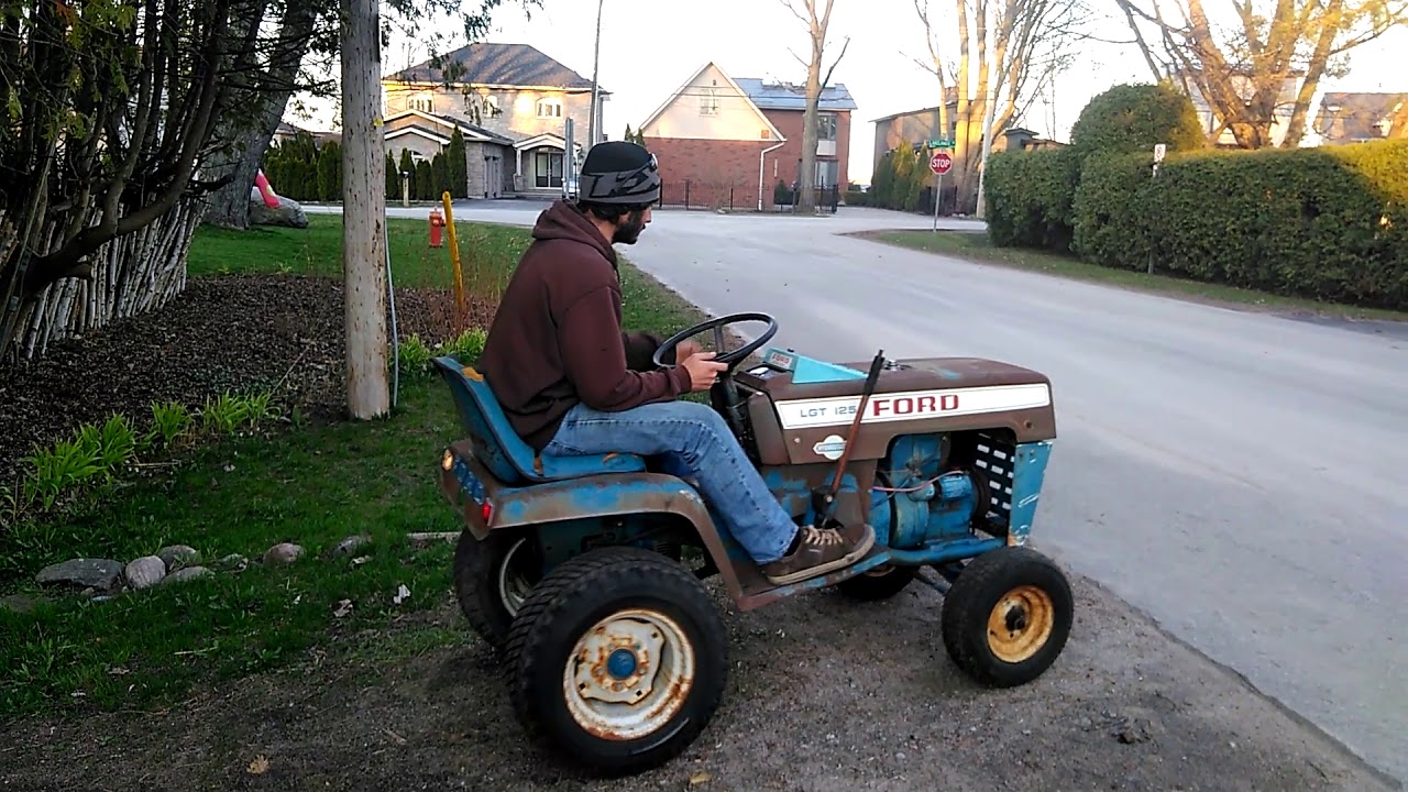 Ford lgt 125 start and drive - YouTube