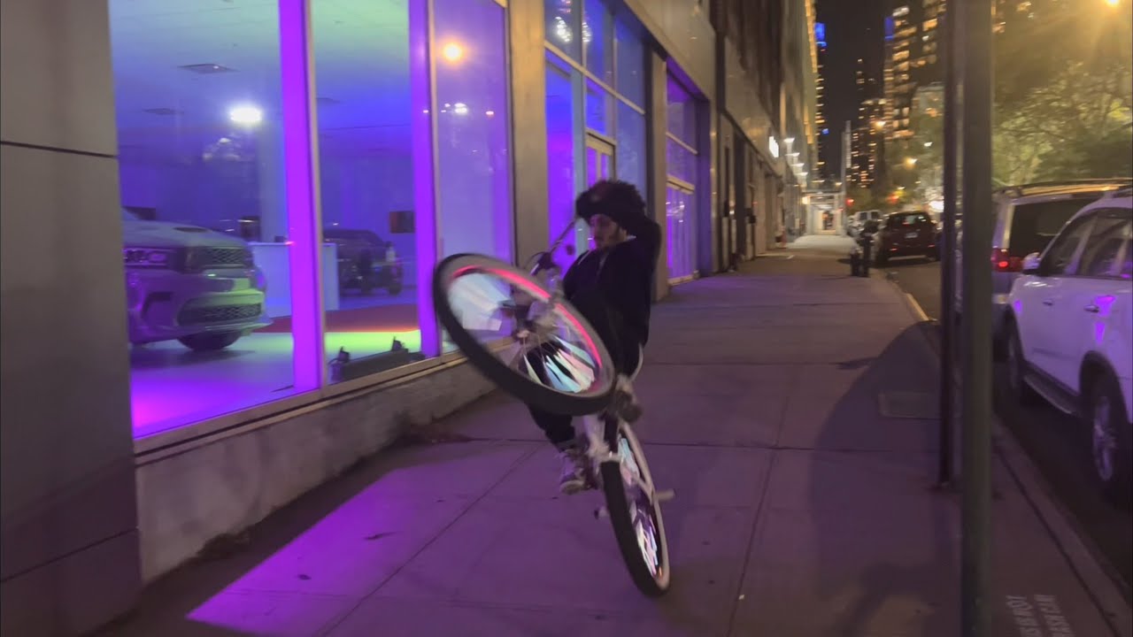 Bikelife.Cdotty purple swag blockwork - YouTube