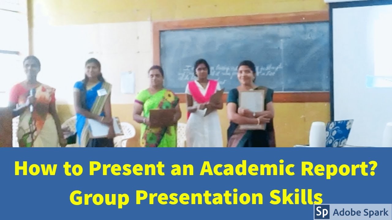 How to Present an Academic Report II Group Presentation Skills II RIESI ...