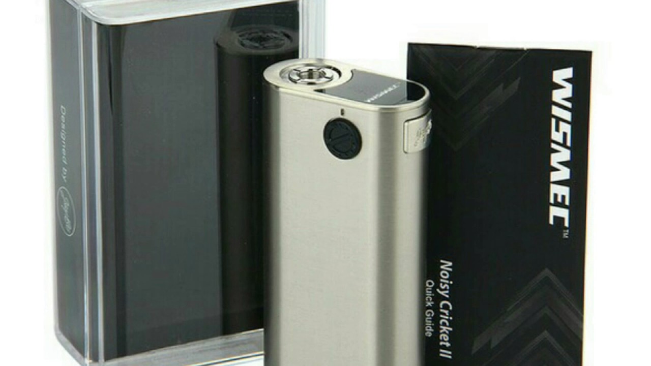 WISMEC NOISY CRICKET II-25 - YouTube