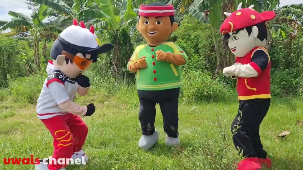 Badut Boboiboy joget dj remix!! - YouTube
