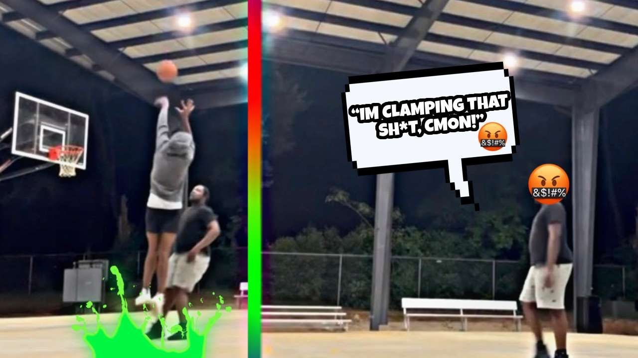 IRL 1v1 VS SHIFTY BIG GUARD *SHOTS ONLY* (WORKING ON A DEEPER BAG ...