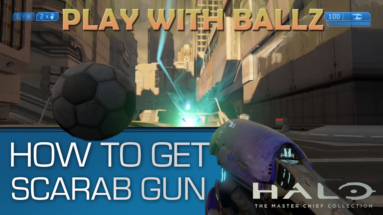Halo: MCC - Get the Scarab Gun and Soccer Ball on Metropolis (Easter ...