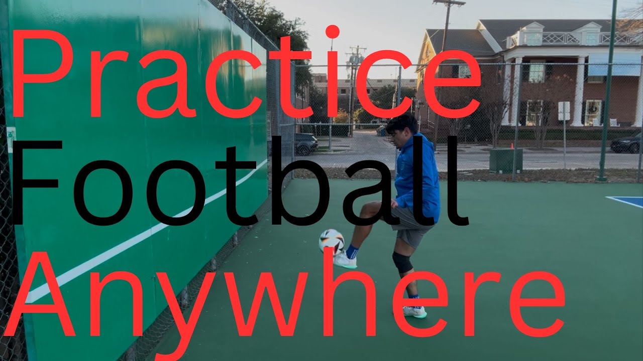 How To Practice Football Anywhere | Improve All Aspects of Your ...
