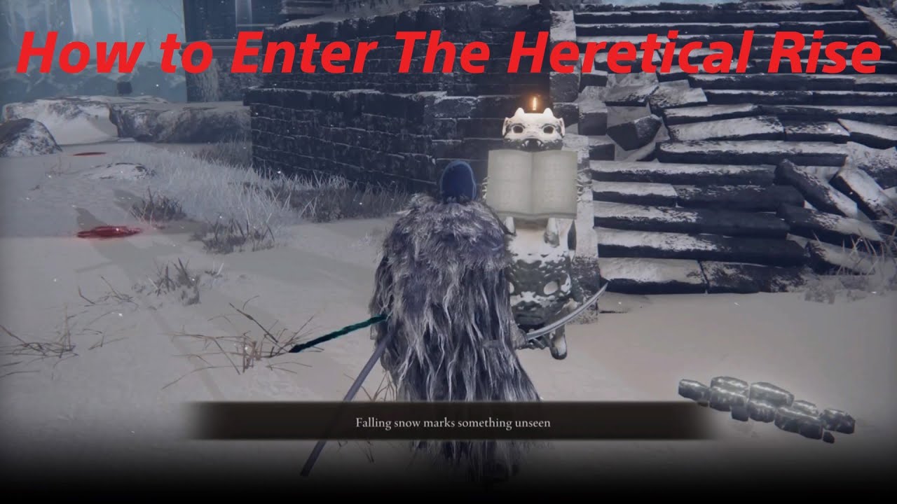 Elden Ring - How to Enter Heretical Rise Guide - YouTube