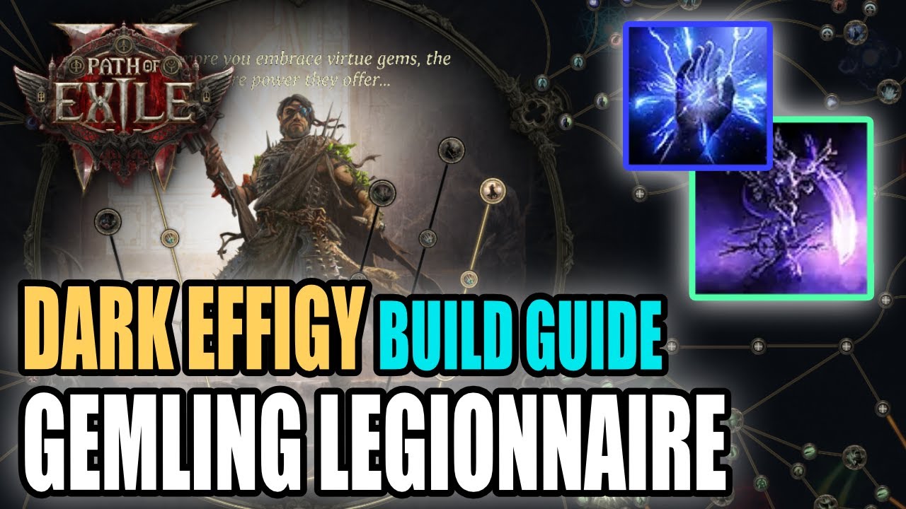 The Totem Machinegun Build! Endgame Gemling Legionnaire Dark Effigy ...