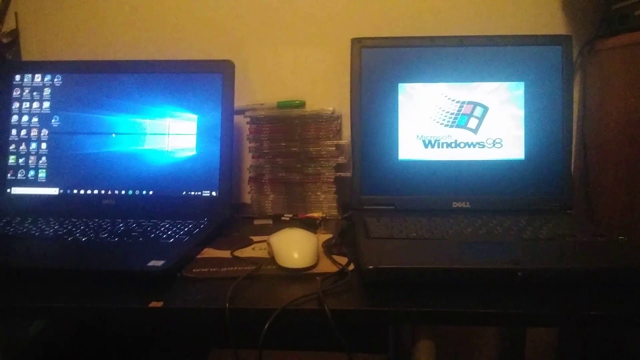 PC Boot Race: Windows 98 vs. Windows 10 - YouTube