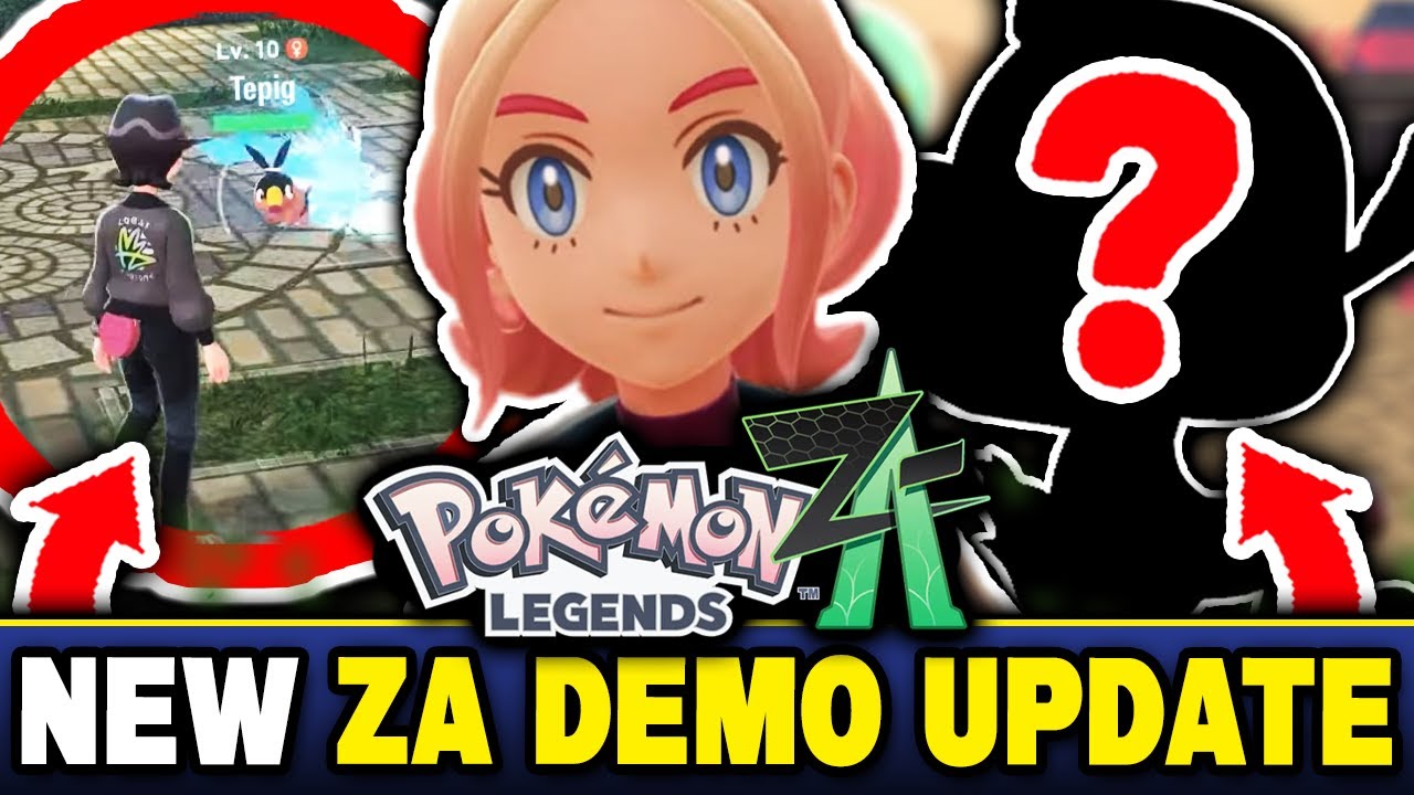 POKEMON NEWS! NEW LEGENDS ZA DEMO UPDATES! NEW GEN 10 STARTER POKEMON ...