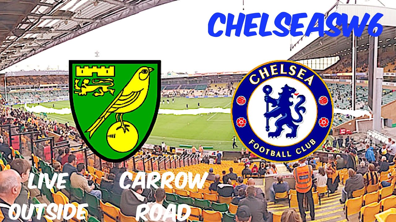 Live outside Carrow Road after The Norwich v Chelsea game - YouTube