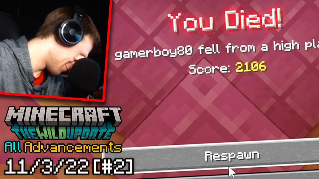 The WORST Place to Die in Minecraft | ALL ADVANCEMENTS 1.19 w/ Chazm ...