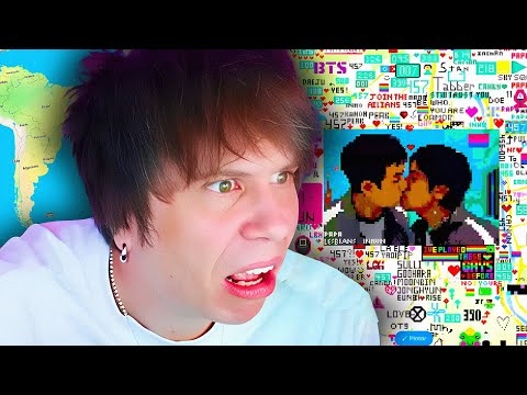 El Rubius Visita Diferentes Países en WPLACE | El Nuevo Reddit Place Global