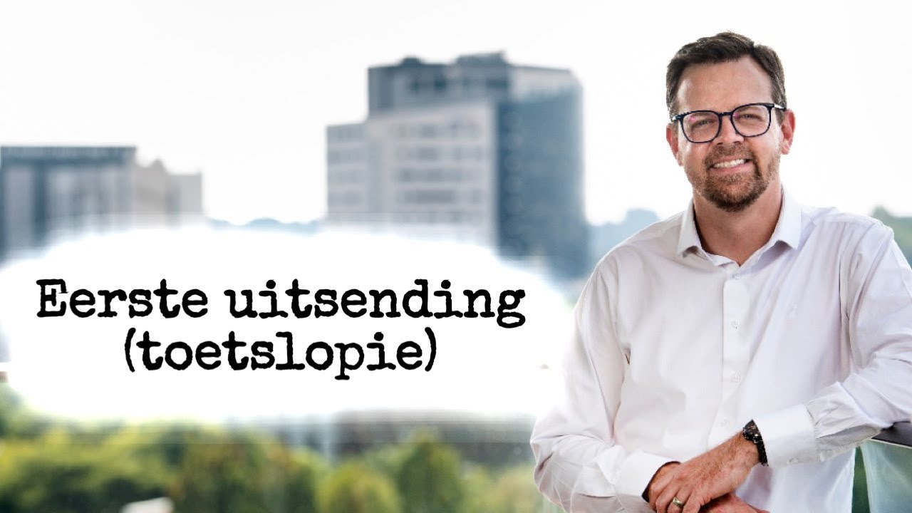 Eerste regstreekse uitsending (toetslopie) - YouTube