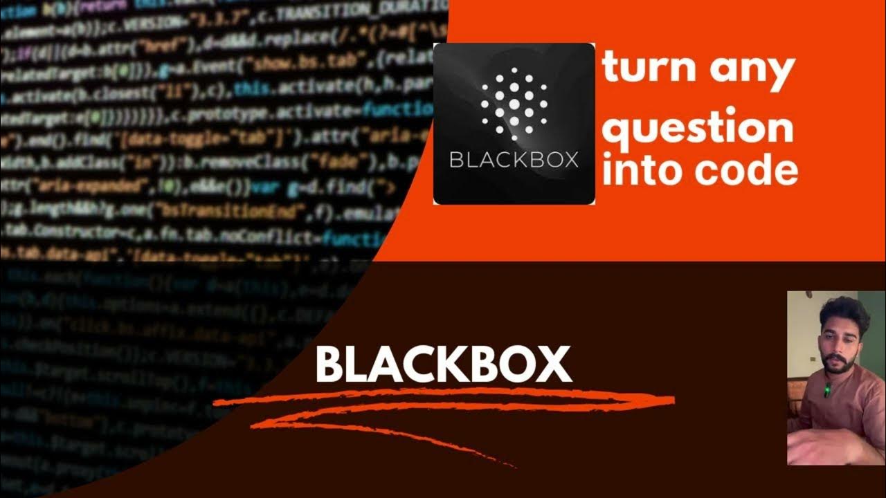 How to turn question in code with AI with Blackbox in VS code || || #ai #visualstudio #tech # ...