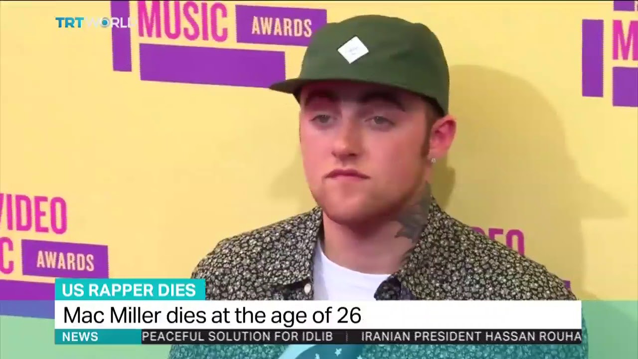 Rapper Mac Miller dead at 26 - YouTube